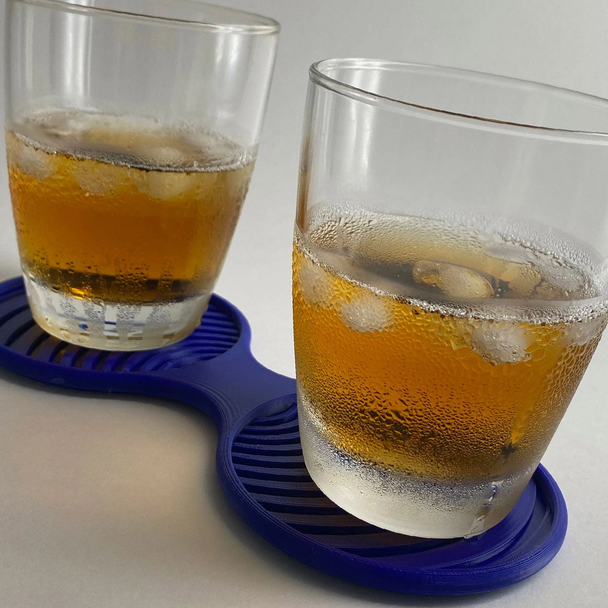 Stacking Double Coasters | 3D-printed locally by independent makers.