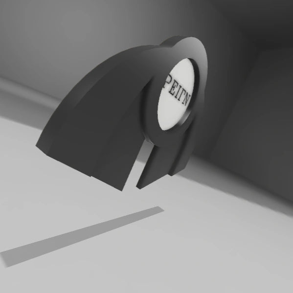 Reign Logo | 3D-printed locally by independent makers.