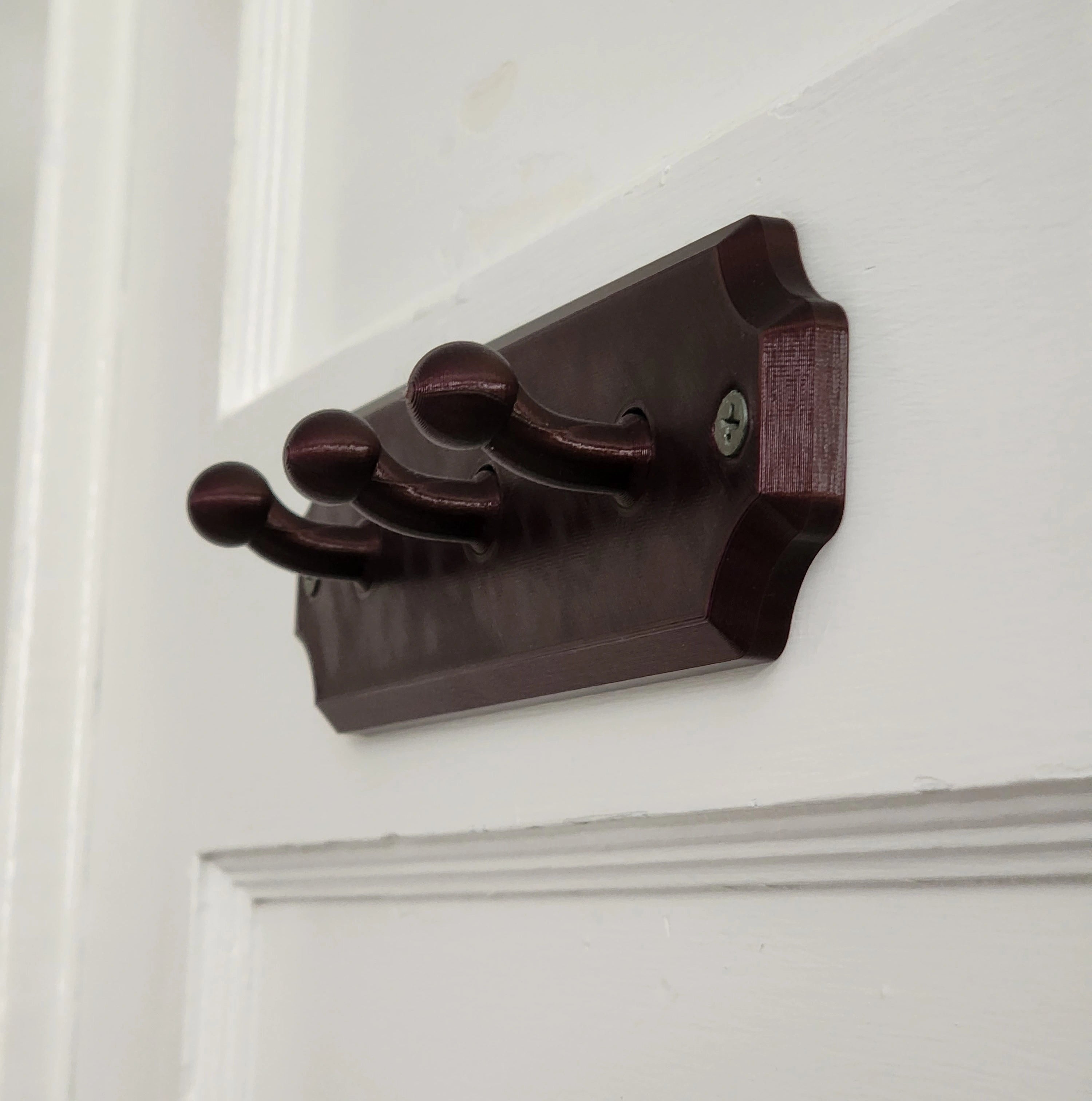 Modular Wall Hooks | 3D-printed locally by independent makers.