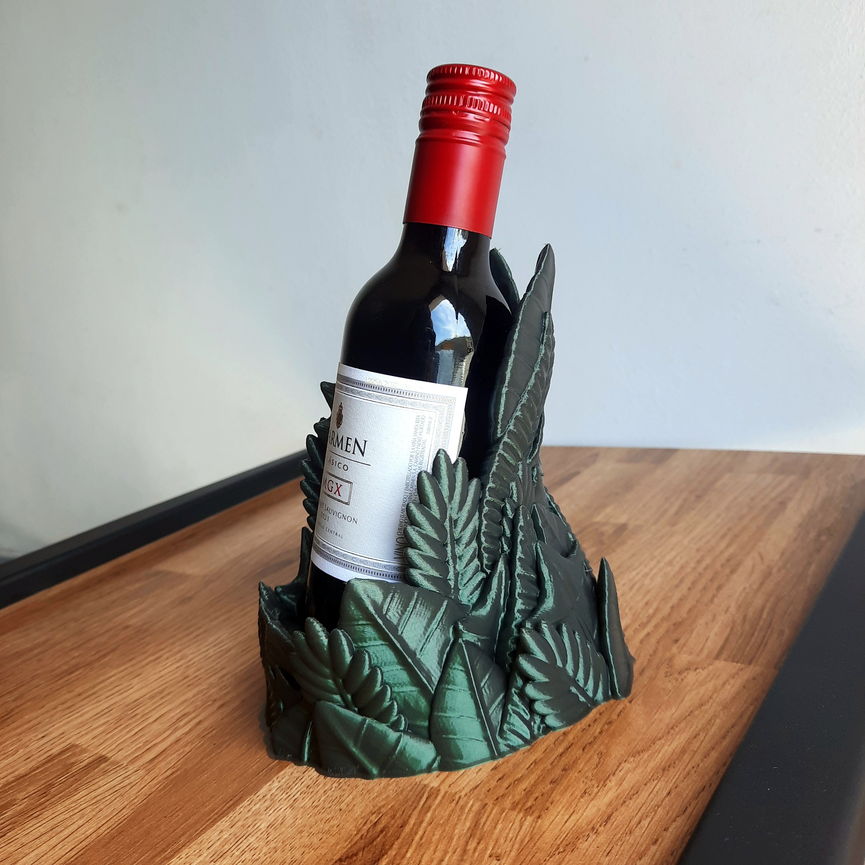 Small Wine Bottle Holder | 3D-printed locally by independent makers.