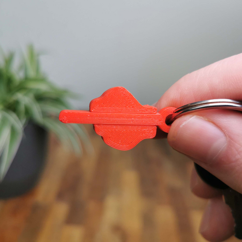 Mini Middle Finger Keychain - 3-pack! | 3D-printed locally by ...