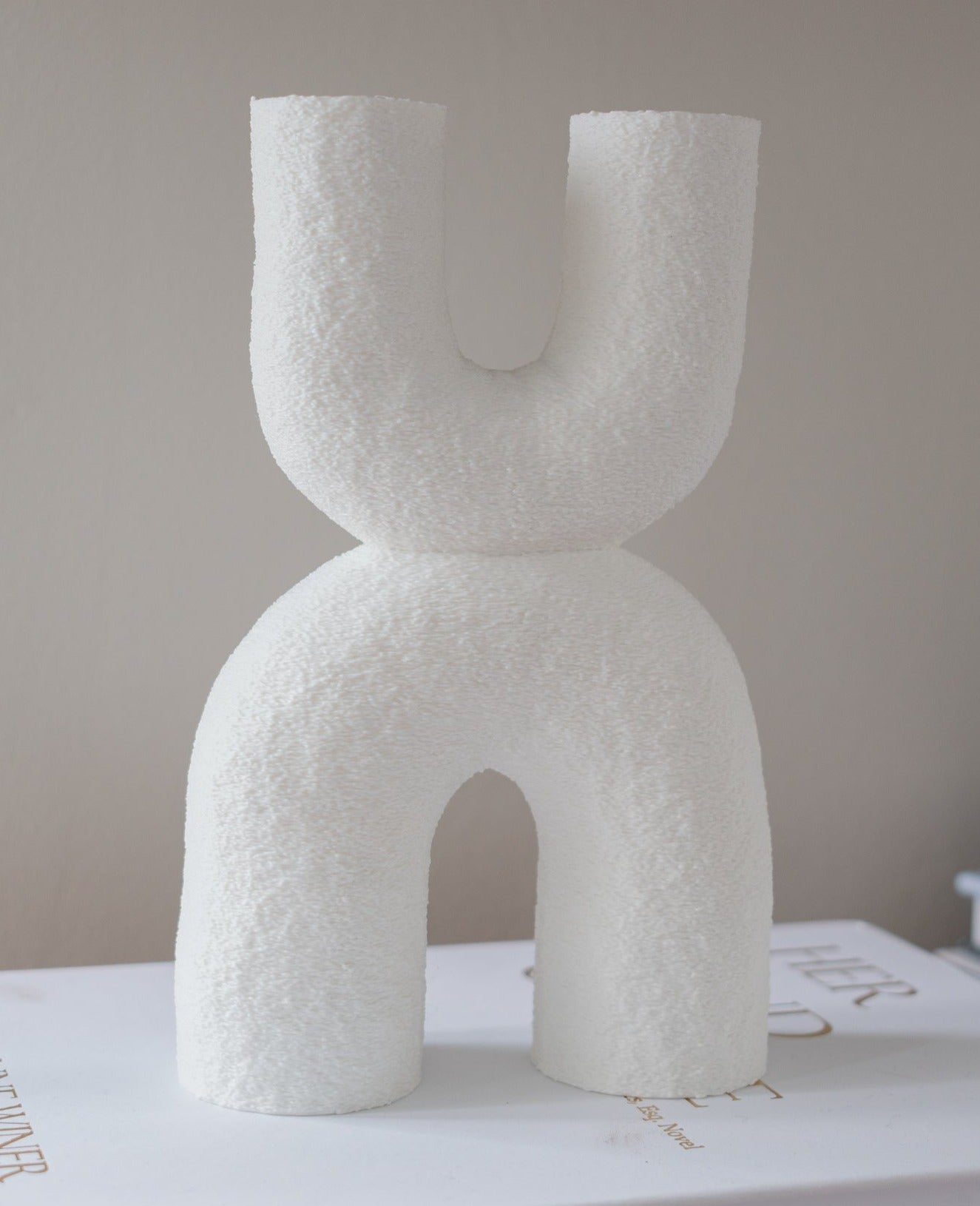 Fuzzy X Arch Sculpture | 3D-printed locally by independent makers.