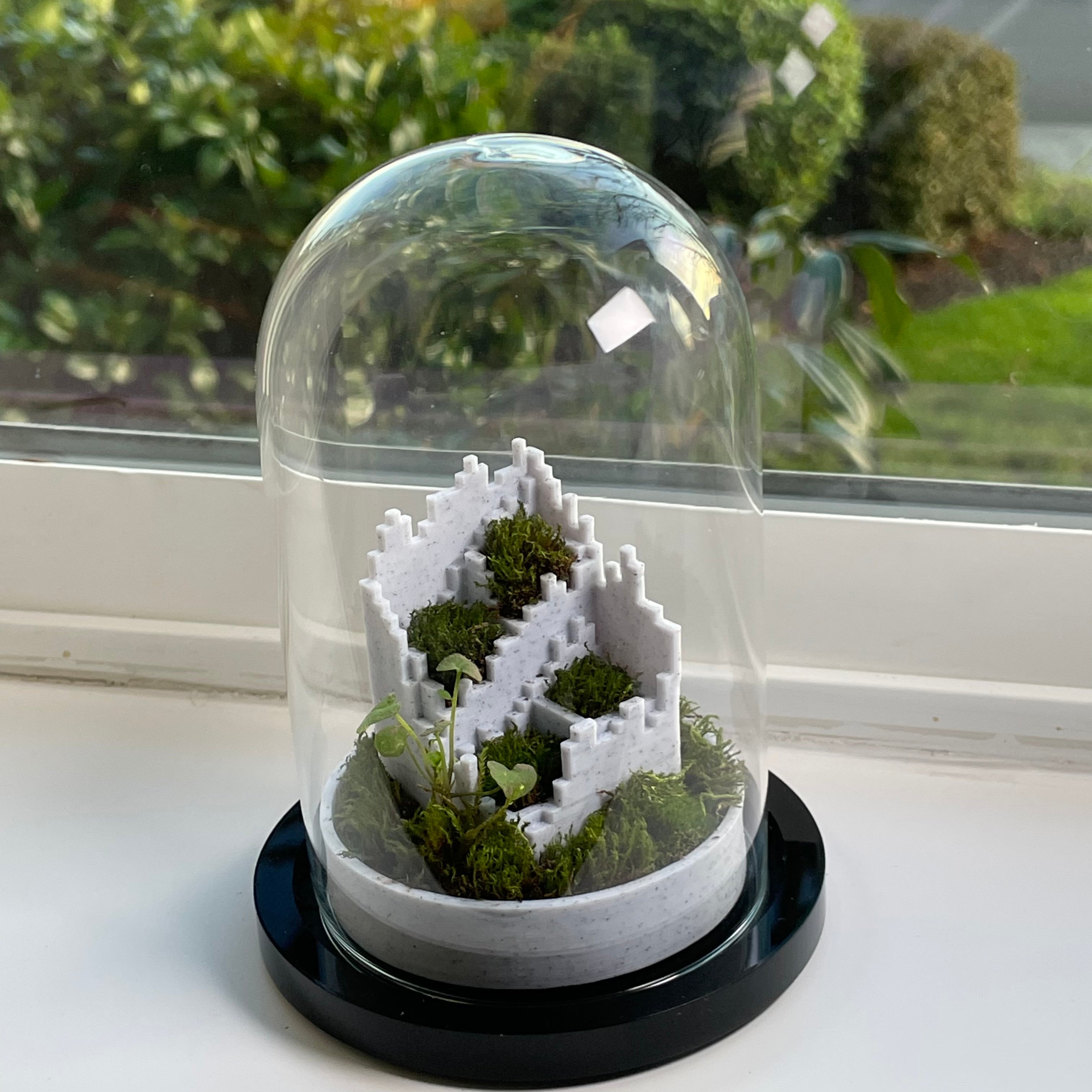 Pixel Terrarium | 3D-printed locally by independent makers.
