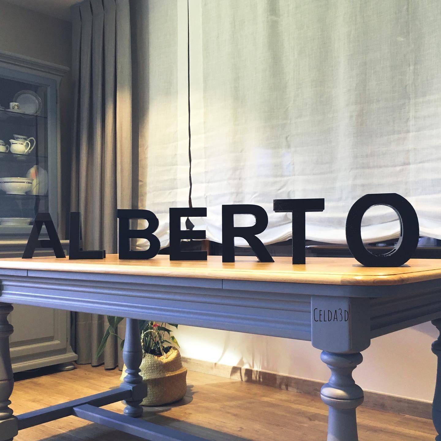 Custom Tricky Letters | 3D-printed locally by independent makers.