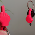 Mini Middle Finger Keychain - 3-pack! | 3D-printed locally by ...