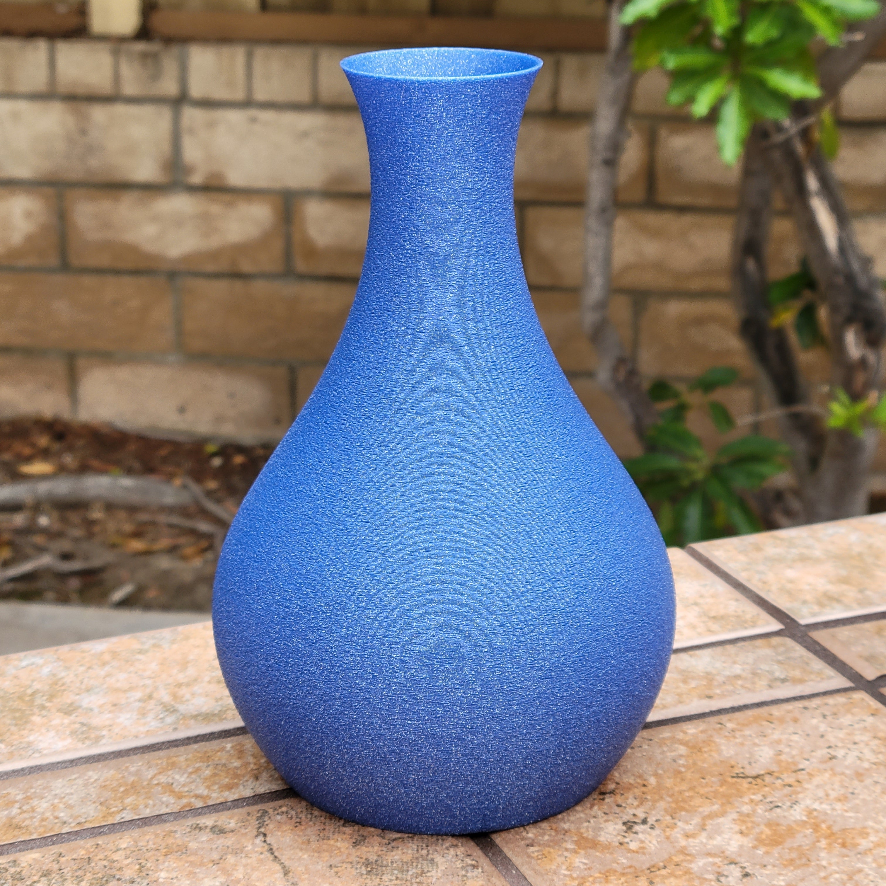 Princess Vase Fuzzy Skin | 3D-printed locally by independent makers.