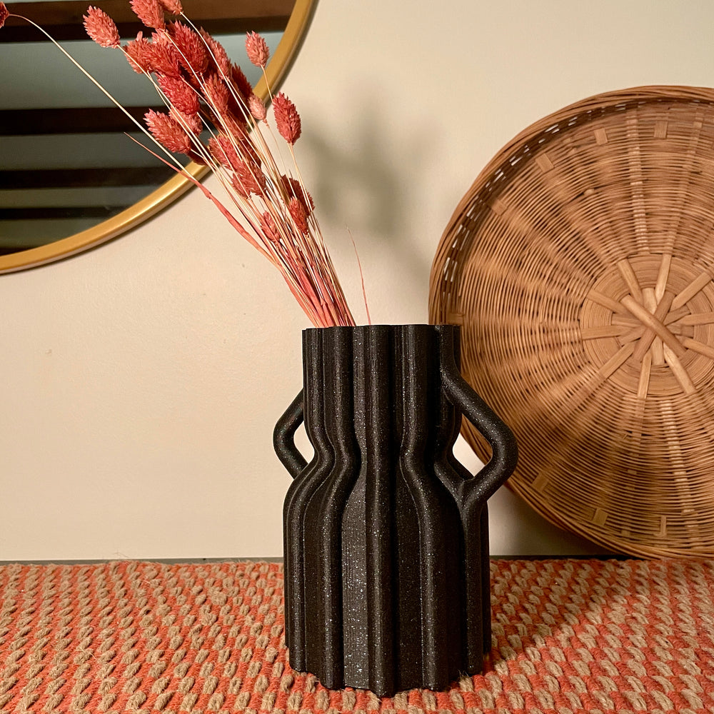 Modern Amphora Vase | 3D-printed locally by independent makers.