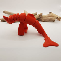 Red Bluster (The Sea Beast) | 3D-printed locally by independent makers.