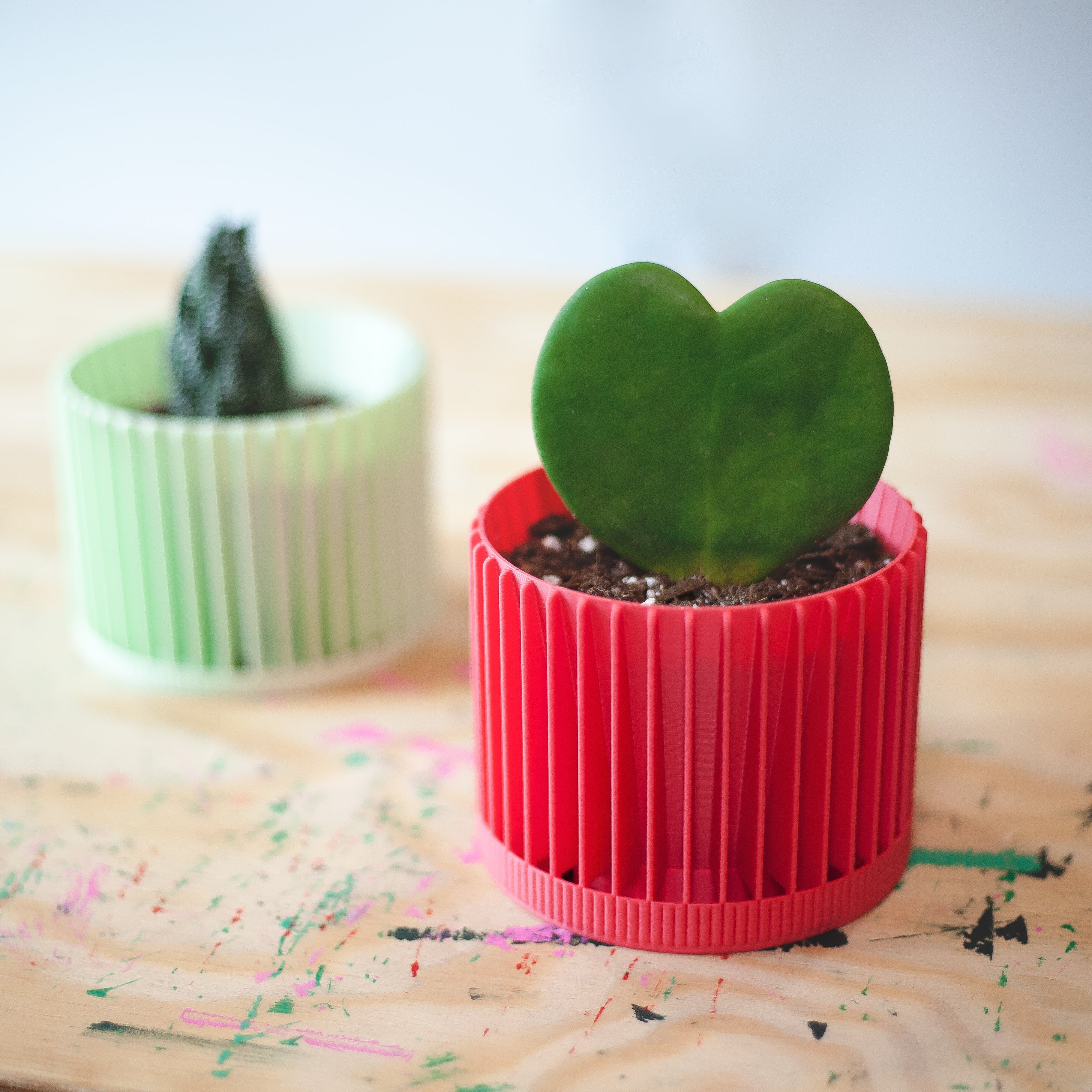 Space Planter | 3D-printed locally by independent makers.